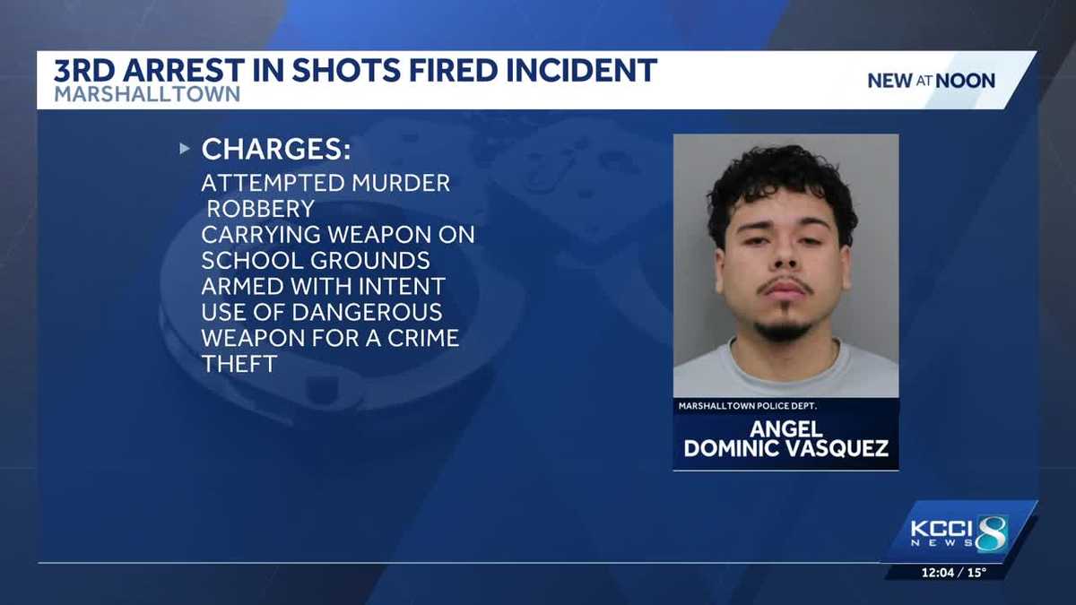 Iowa crime: Angel Vasquez, 18, charged in Marshalltown parking lot ...
