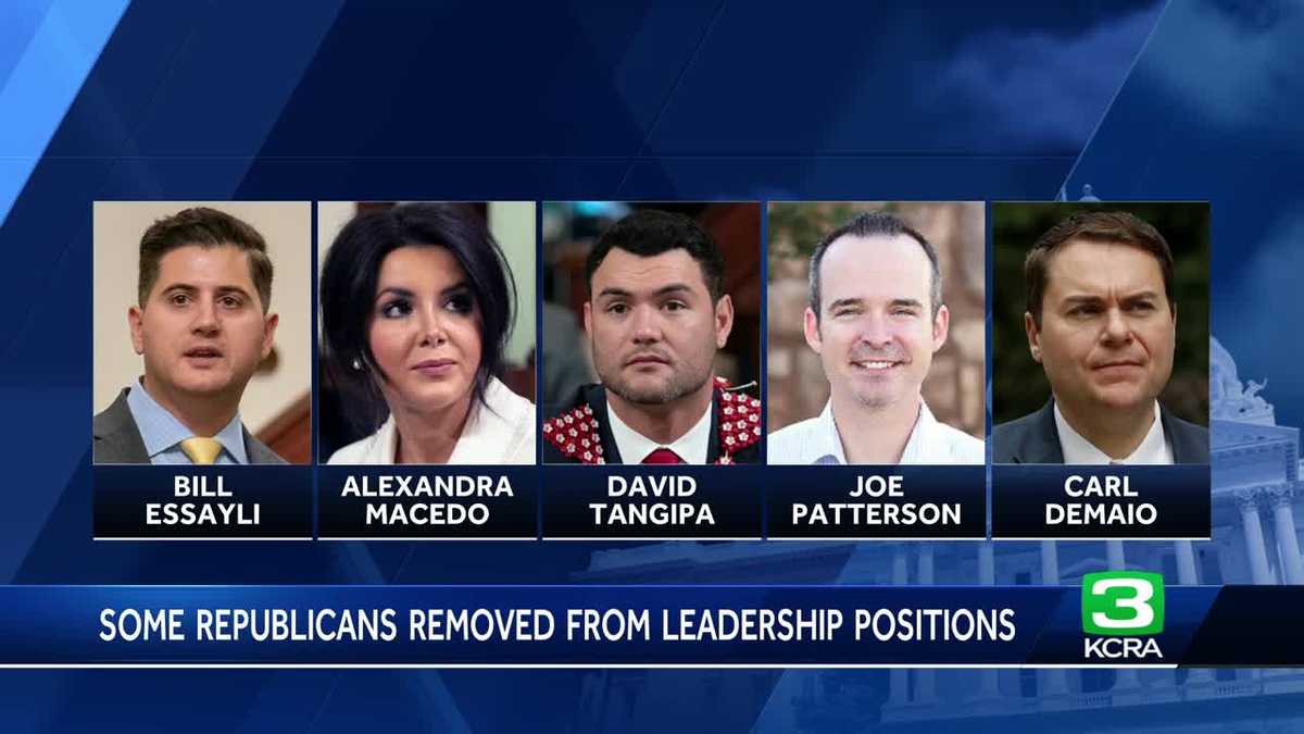 California Assembly Speaker strips roles from outspoken Republicans