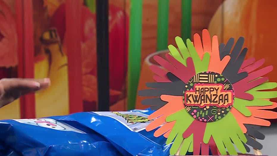 Celebrating Kwanzaa through arts & crafts