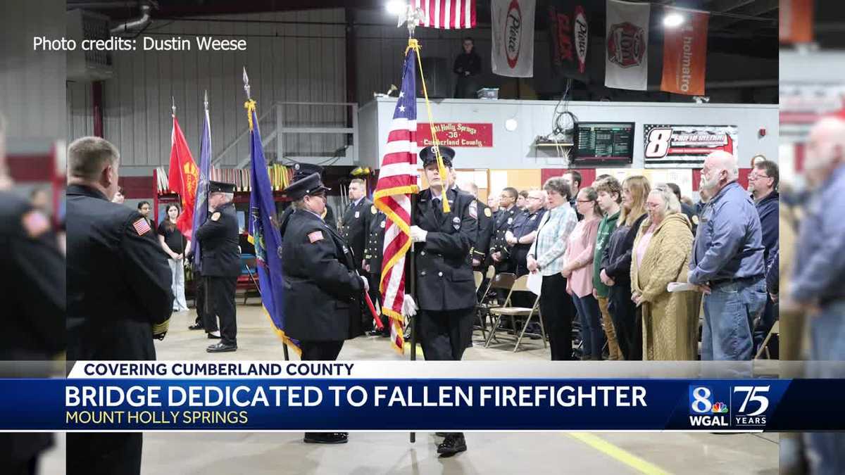 Bridge dedicated to firefighter killed in line of duty