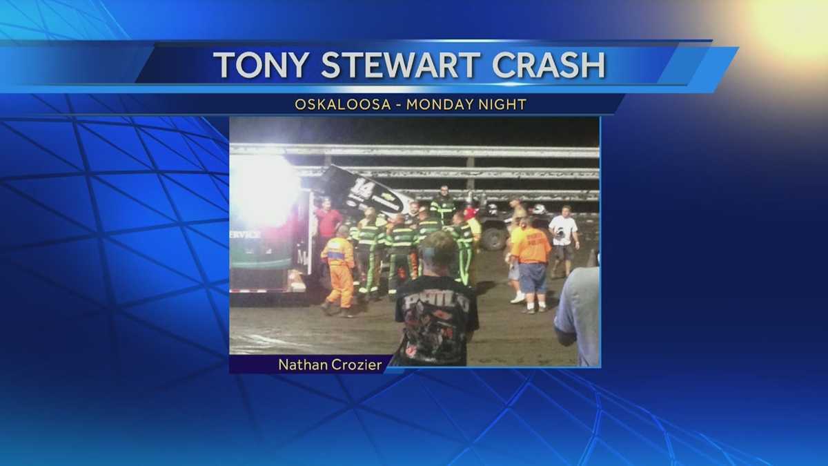 NASCAR driver Tony Stewart injured in crash in Iowa