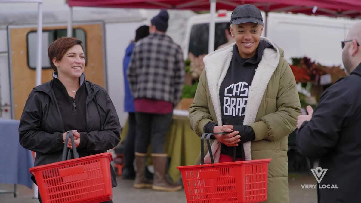 Two local Latina chefs compete in vegetarian cooking competition