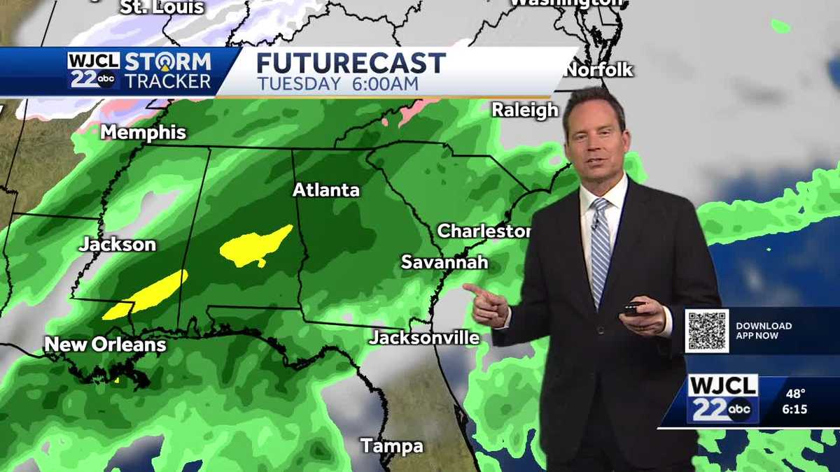 Savannah: Tracking rain chances