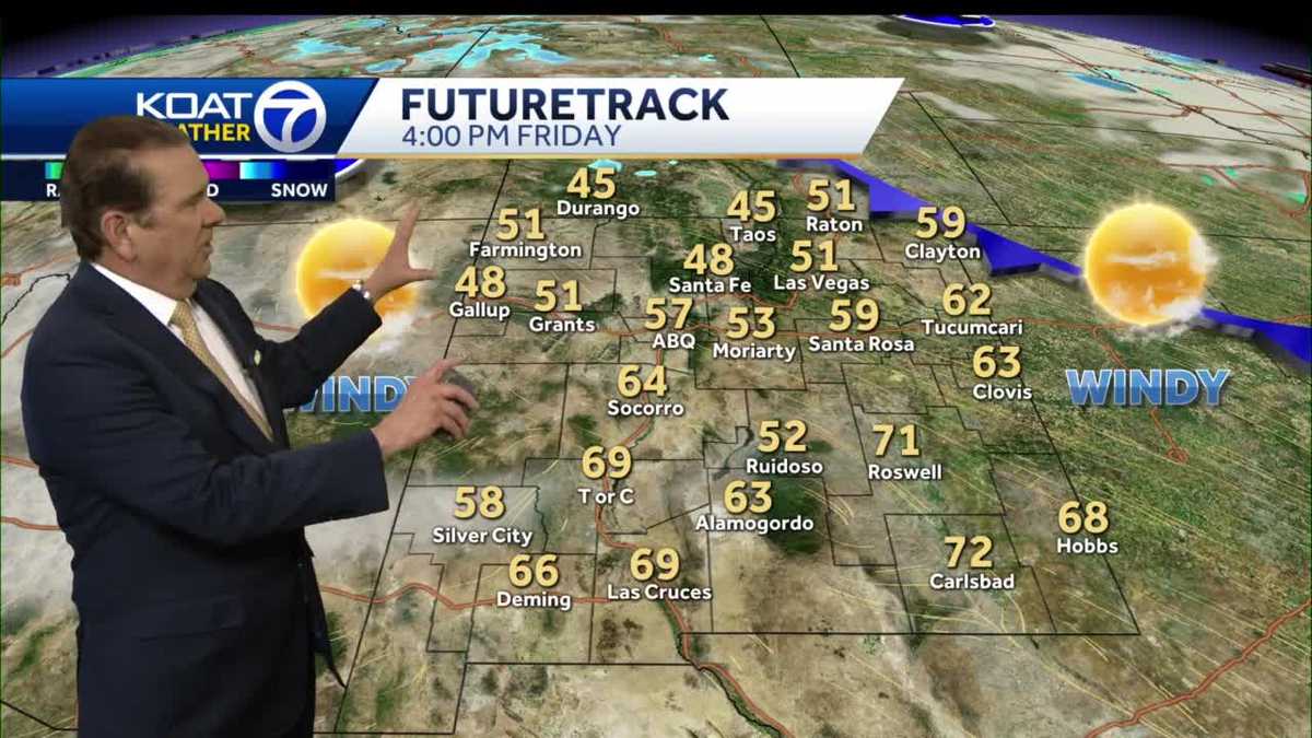 Warm day Wednesday is a prelude to the 'windy season'