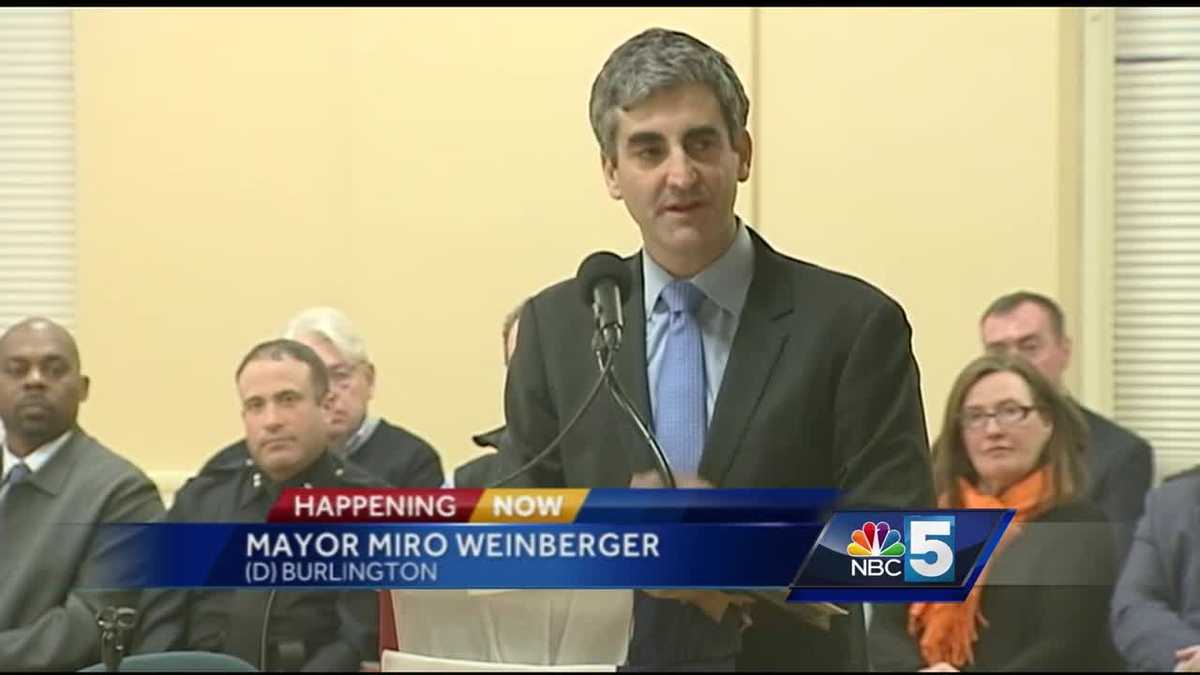 Burlington's mayor delivers 'State of the City' address