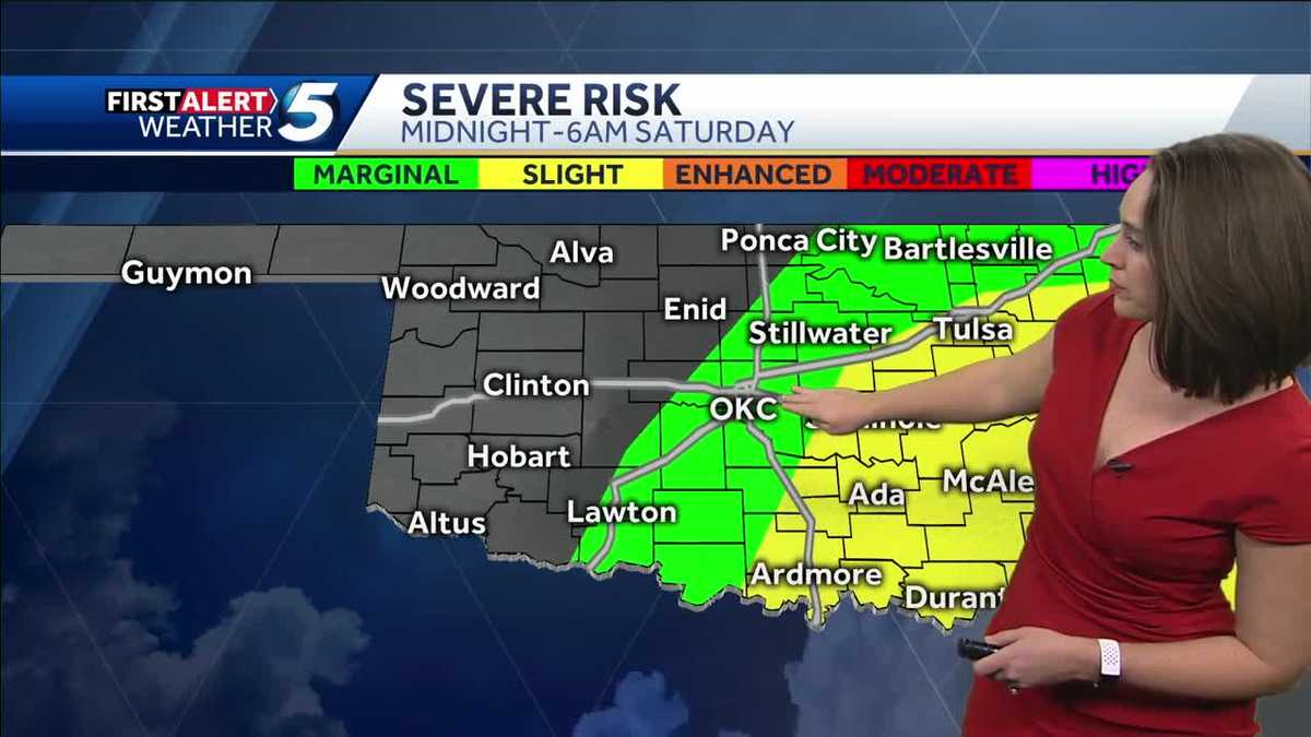 Severe Weather Timeline: Hail threat looms as storms move in overnight