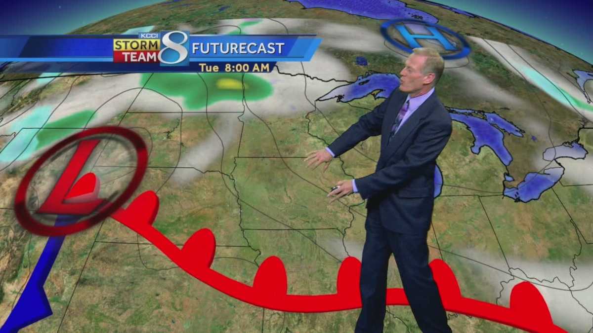 KCCI video weather forecast