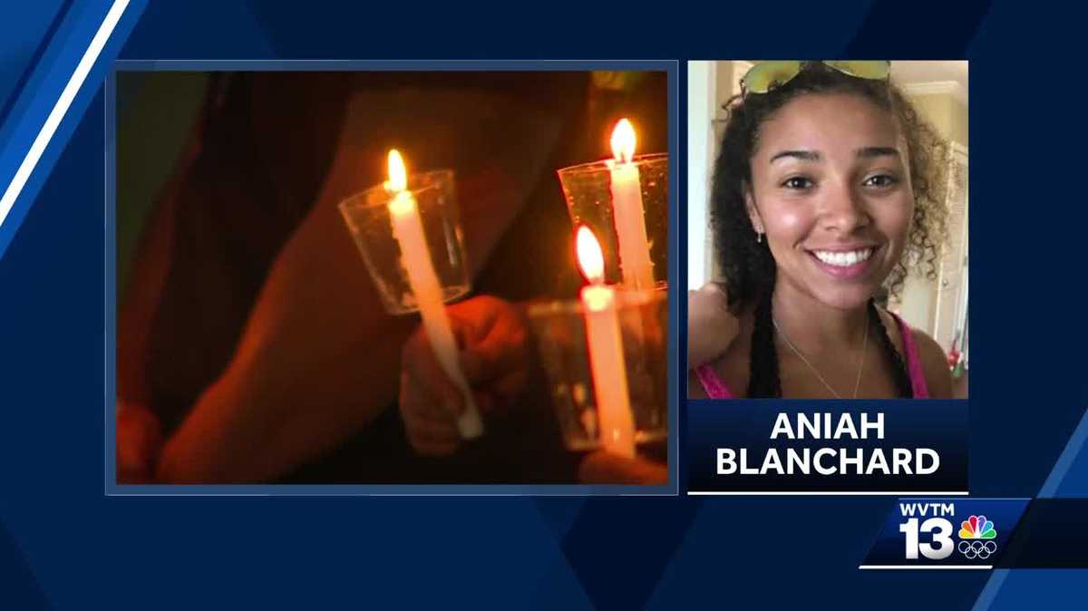 Aniah Blanchard remembered at candlelight vigil in Homewood