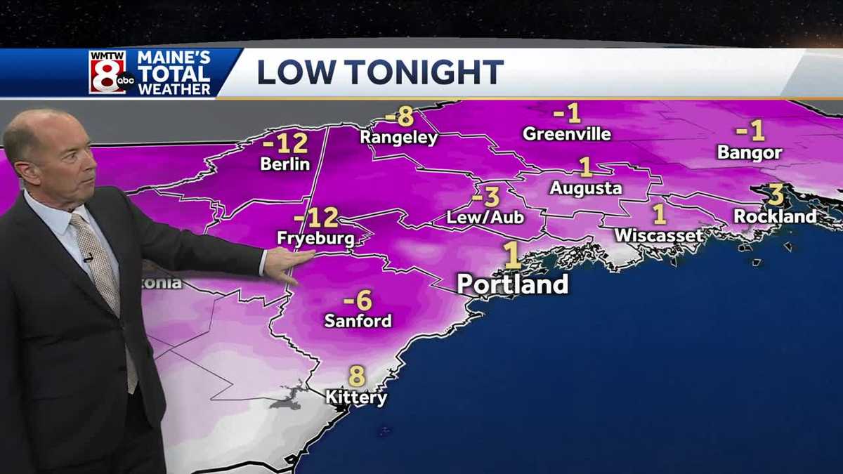 Another cold midwinter night with dry days through the weekend