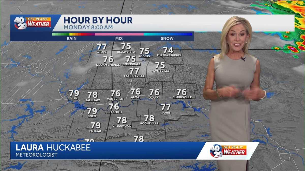 A Hot Start to the Work Week in Arkansas