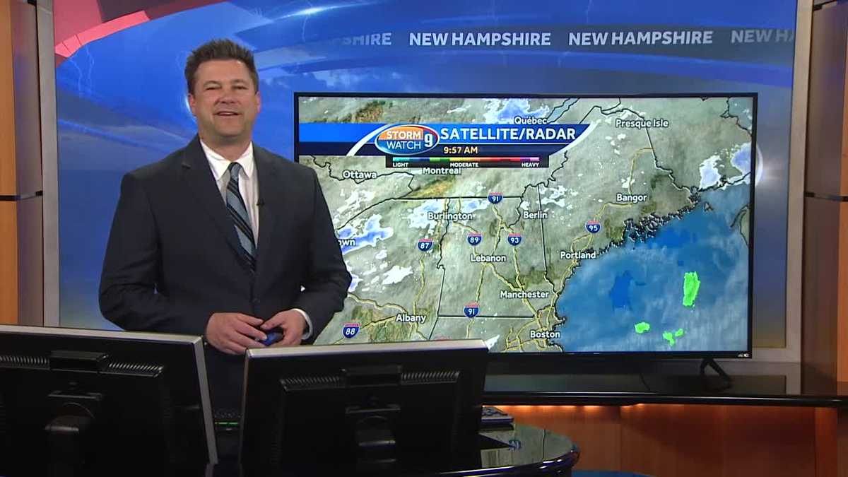 Watch: Some sunshine with a few flakes