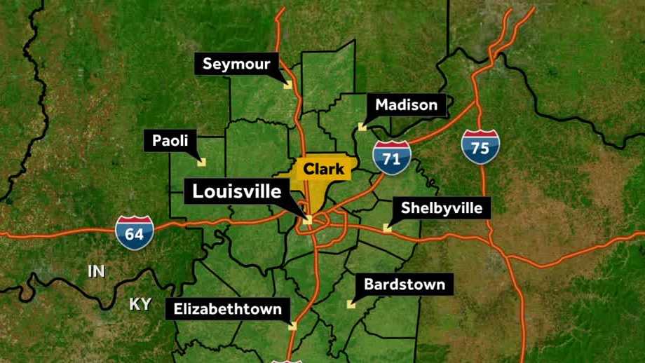 Person dead after crash between car and train in Clark County