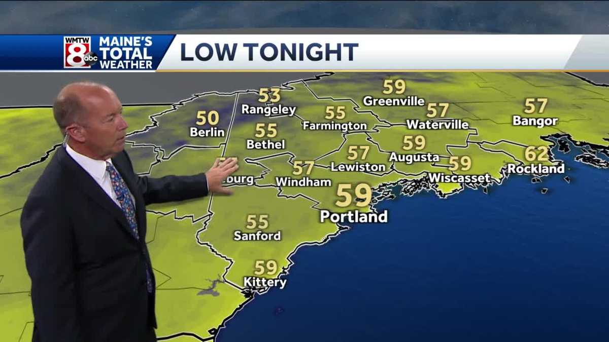 A nice night with cool temperatures