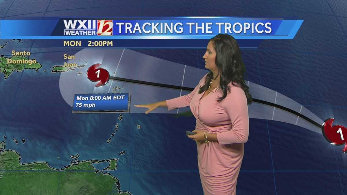 Gina tracks Thursday storms, Hurricane Danny
