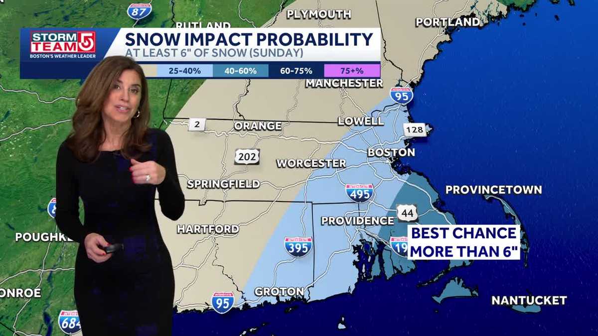 Video: Where weekend storm will have greatest impacts