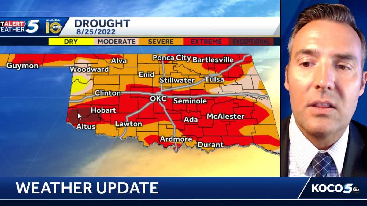 Despite heavy rain, very little change to the drought