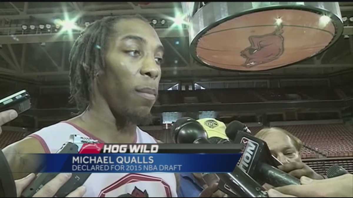 Michael Qualls qualifies for the NBA draft