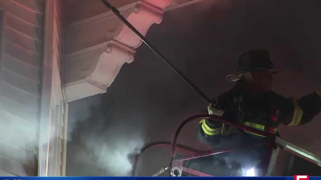 34 residents displaced after fire in Chelsea multi-family home