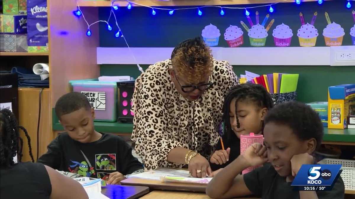 Oklahoma elementary school improves state report card by 2 grades