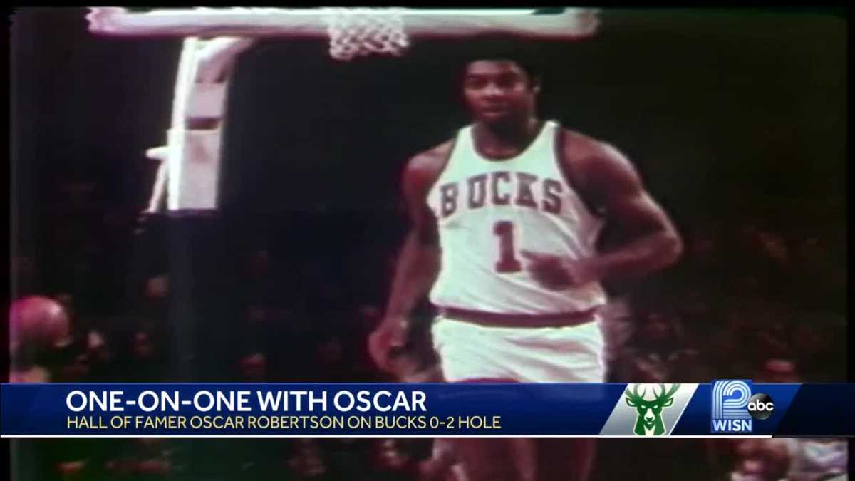 One-on-One with Bucks great Oscar Robertson One-on-One with Bucks great Oscar Robertson