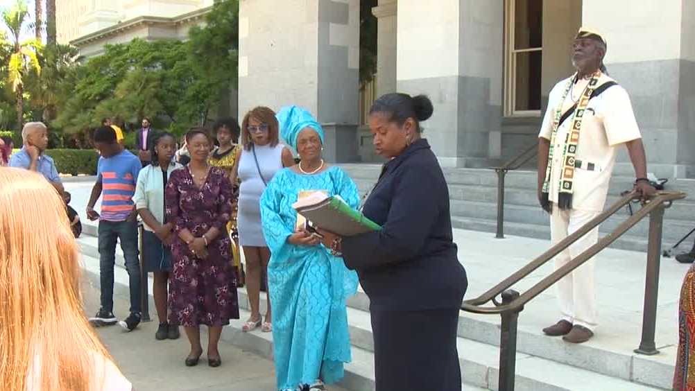 Group celebrates ﻿Juneteenth ﻿at California Capitol
