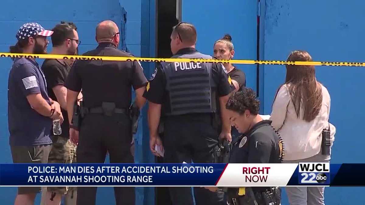 Police: One man dead after accidental shooting at Savannah gun range
