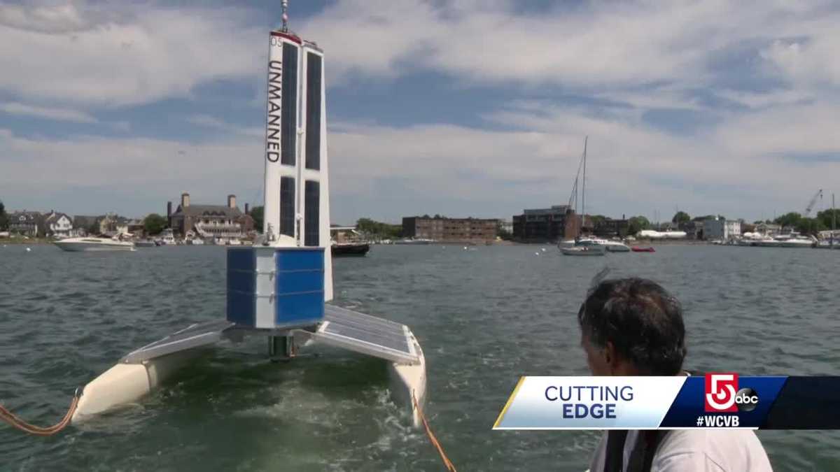 Meet the 'Datamaran', a cutting edge, autonomous watercraft