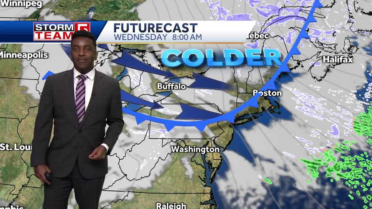 Video: Cold week with chance for snow next weekend