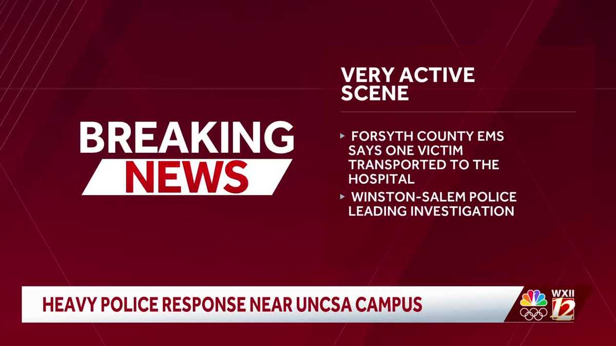 Active scene near UNCSA campus; Winston-Salem police investigating