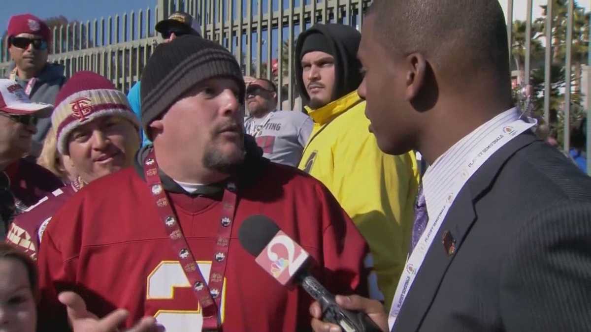 FSU fans outnumbered by Oregon fans in Pasadena
