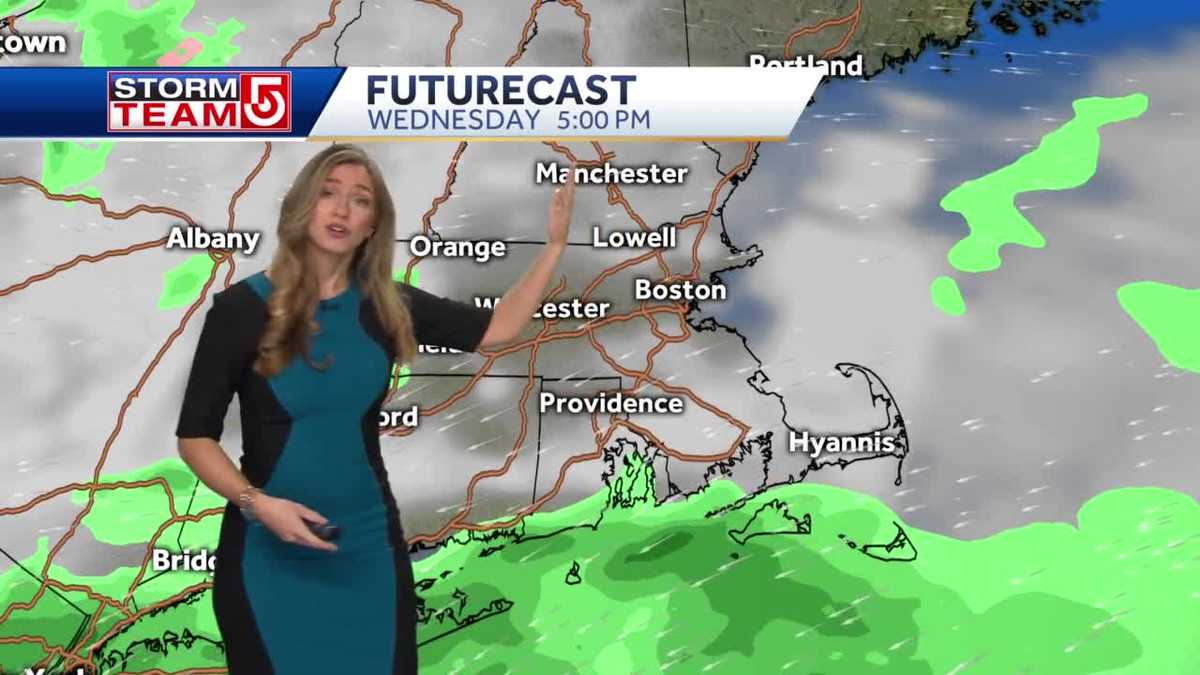 Video: Cool, damp day before sun returns