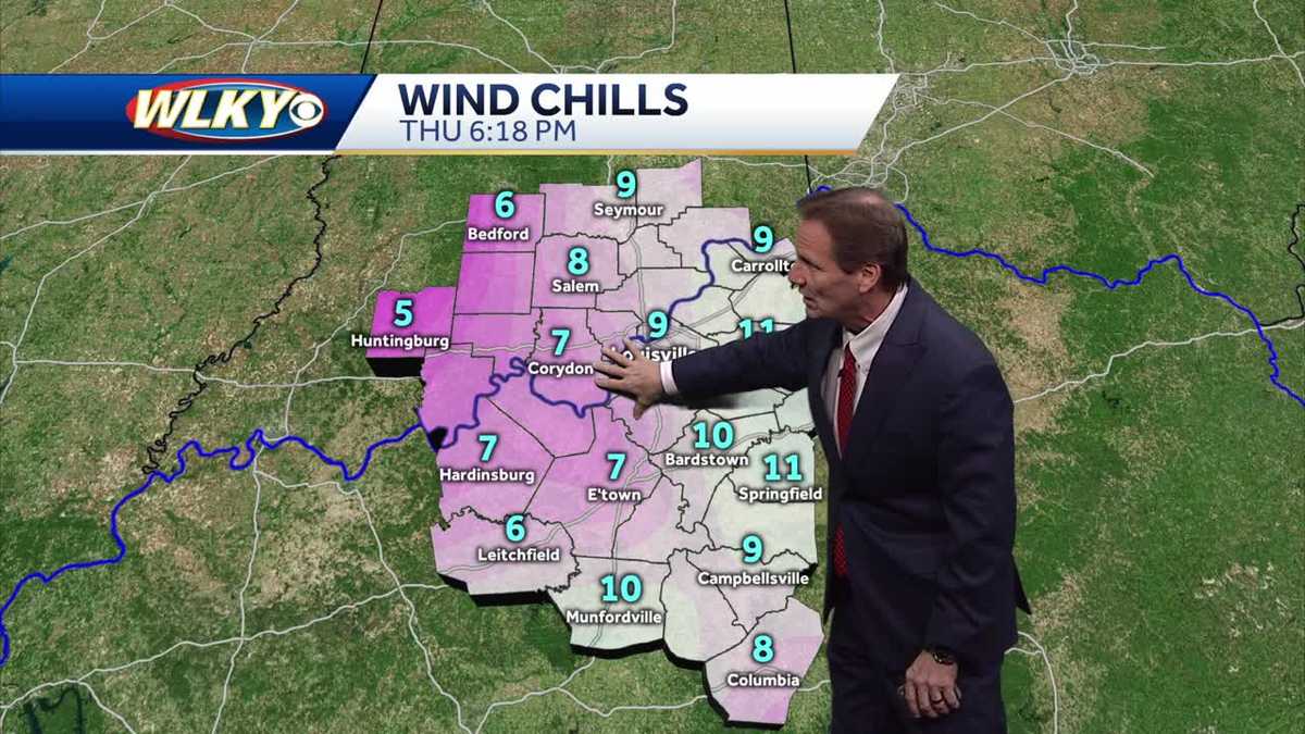 A frigid night ahead