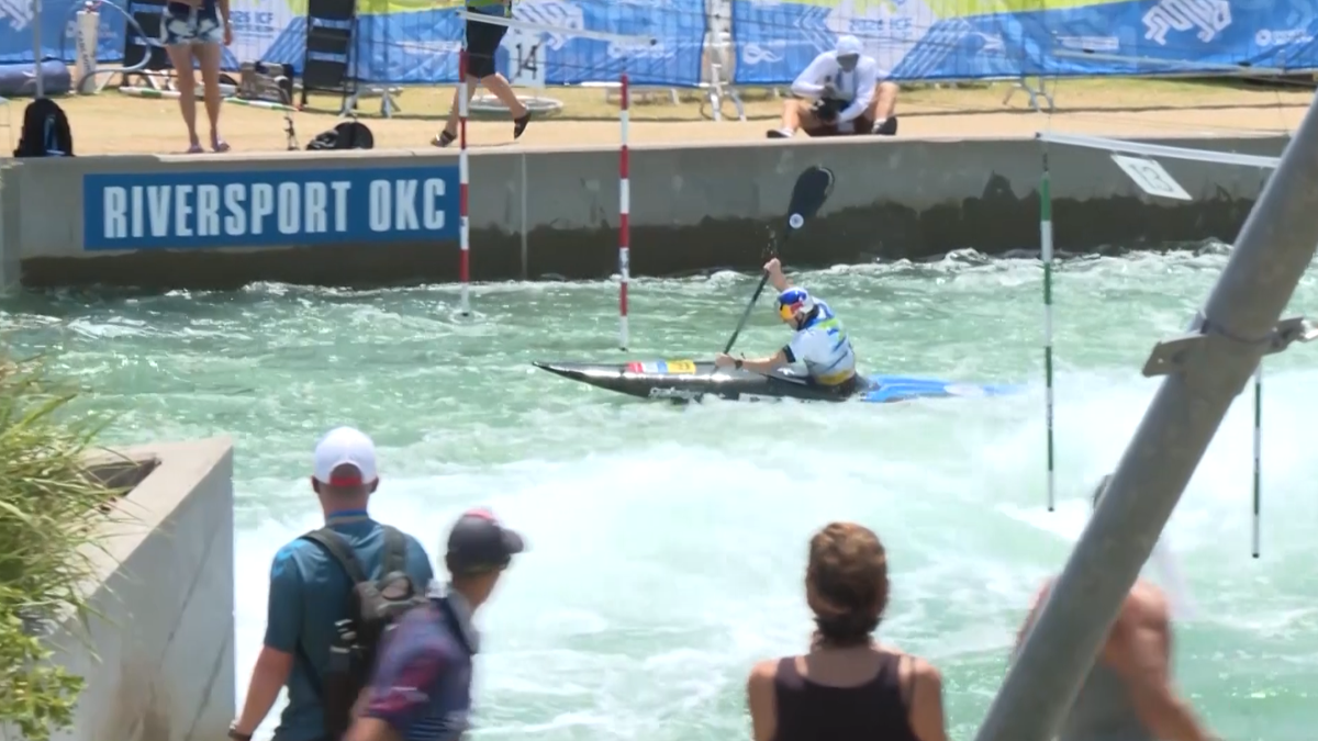 OKC learns from canoe slalom world championships for Olympics - KOCO