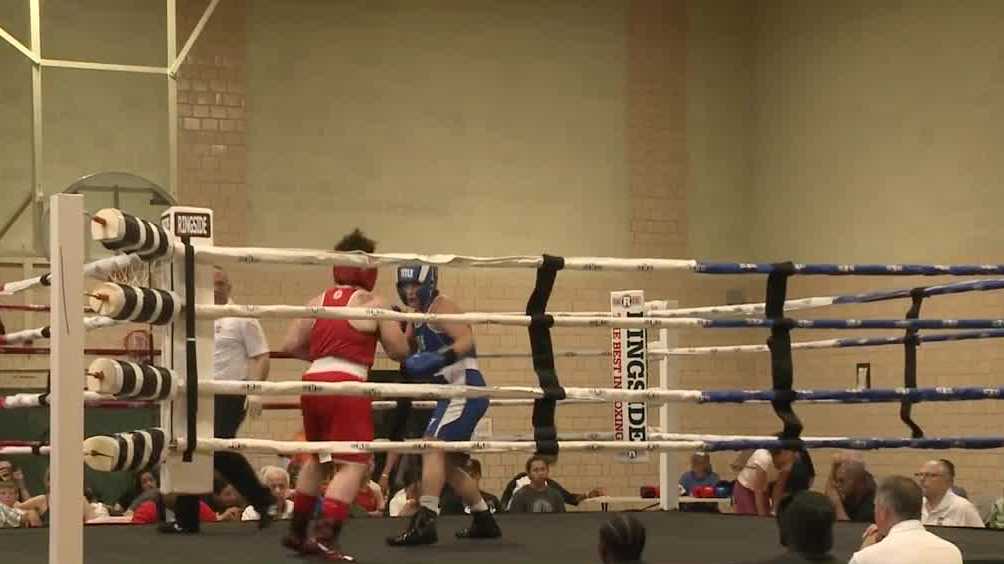 Post-Juneteenth Boxing Showcase held at Franklin Jr. High in Des Moines