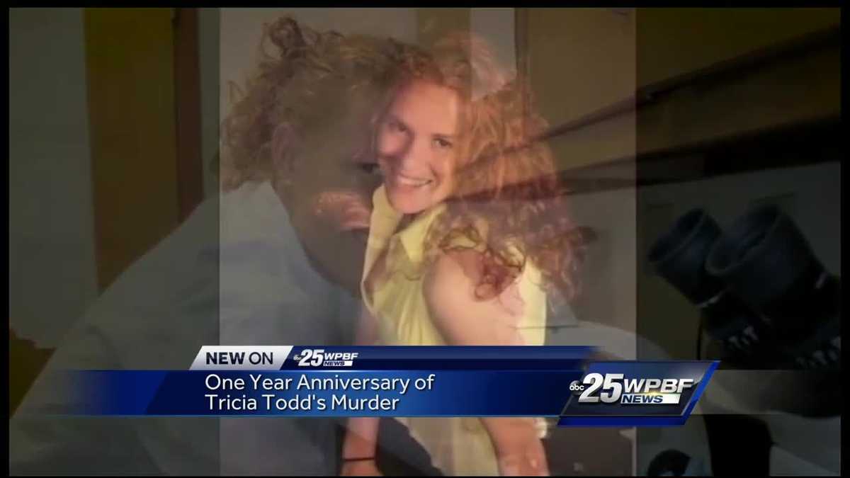 WPBF 25 spoke with David Todd, one year after Tricia Todd's murder