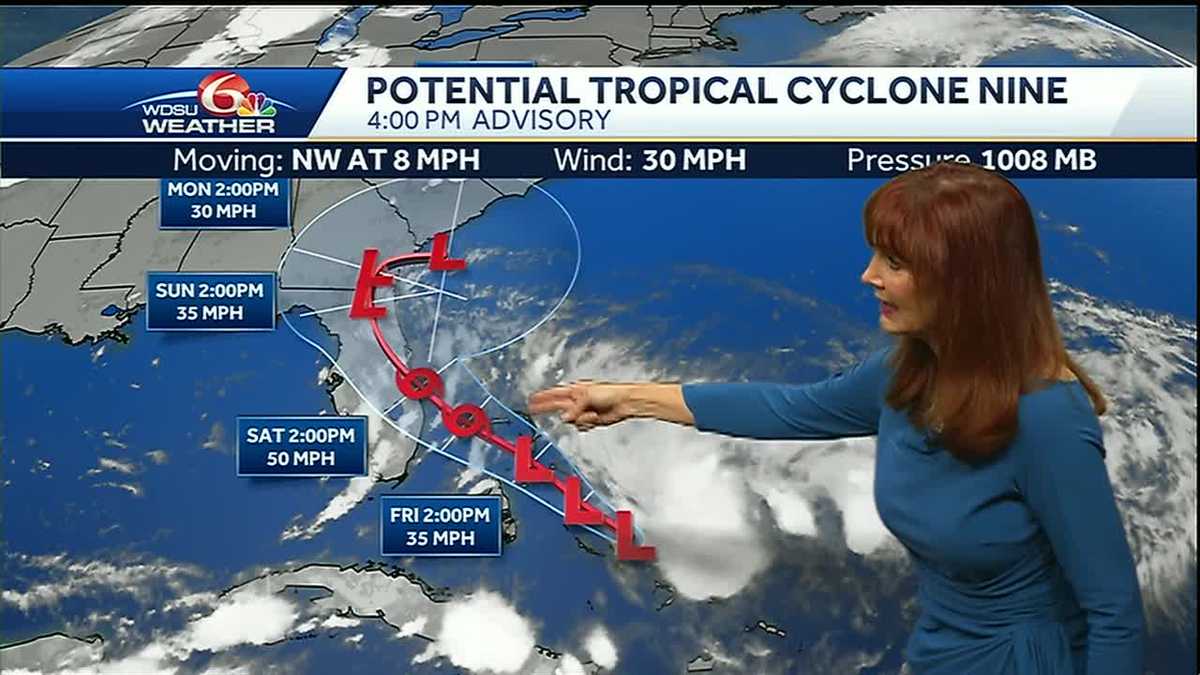 Potential Tropical Cyclone 9