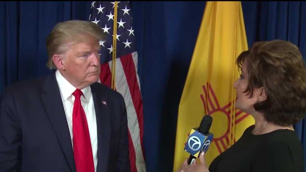 President Trump talks to KOAT about his 2020 plans for New Mexico