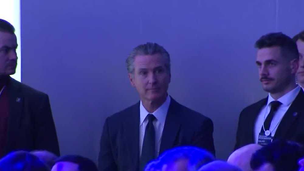 Gov. Newsom denied entry to USA House in Davos amid pressure from White ...