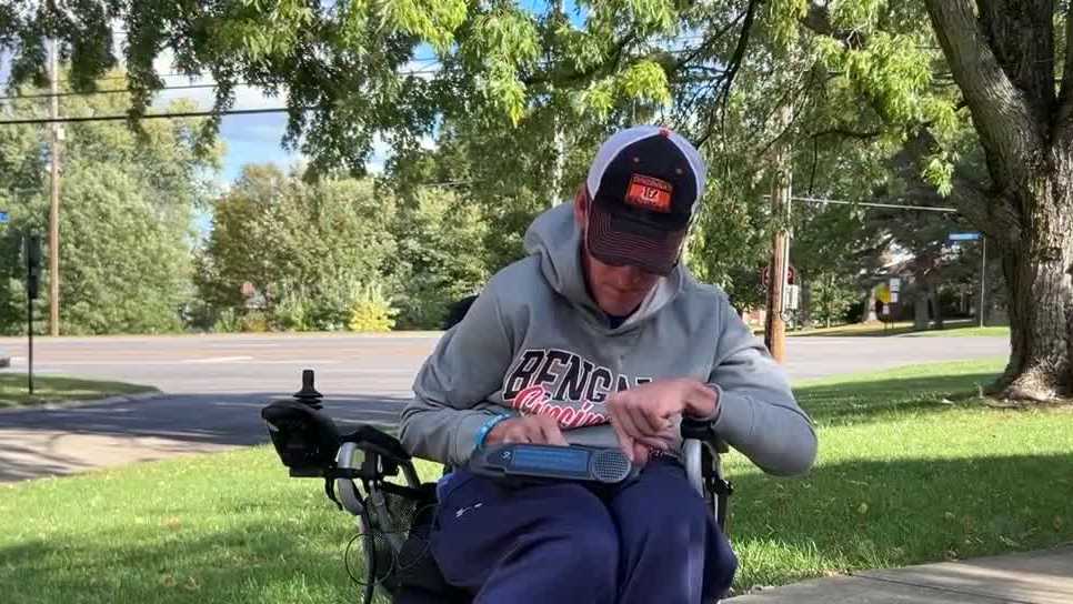 Man known for his positive spirit reclaims the corner where his life ...