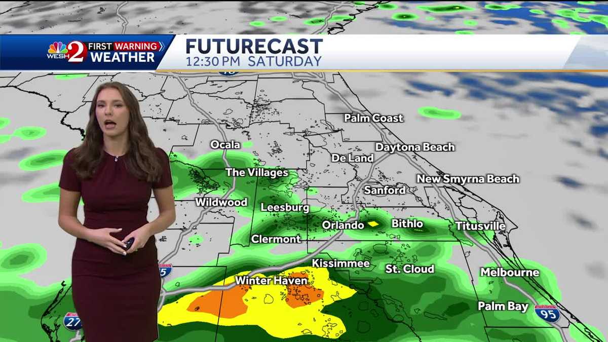 Tropical storm-like rain, wind to hit Florida this weekend