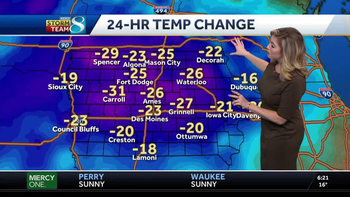 Cold temperatures will be a rude awakening