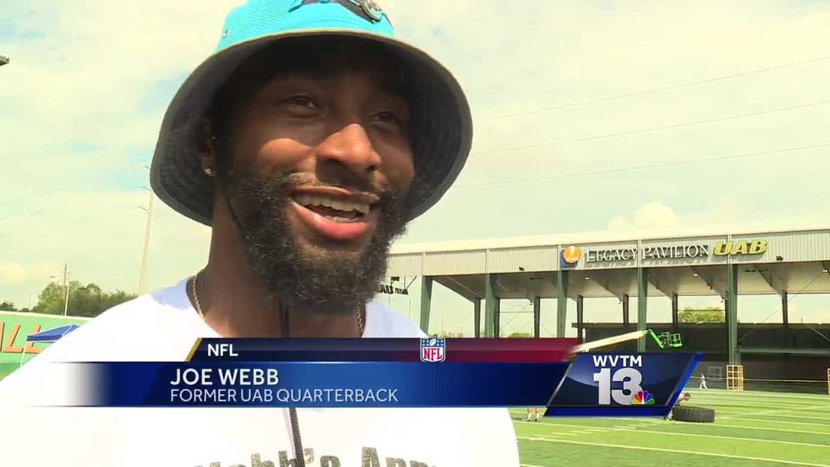 Joe Webb holds annual camp at UAB's new facility