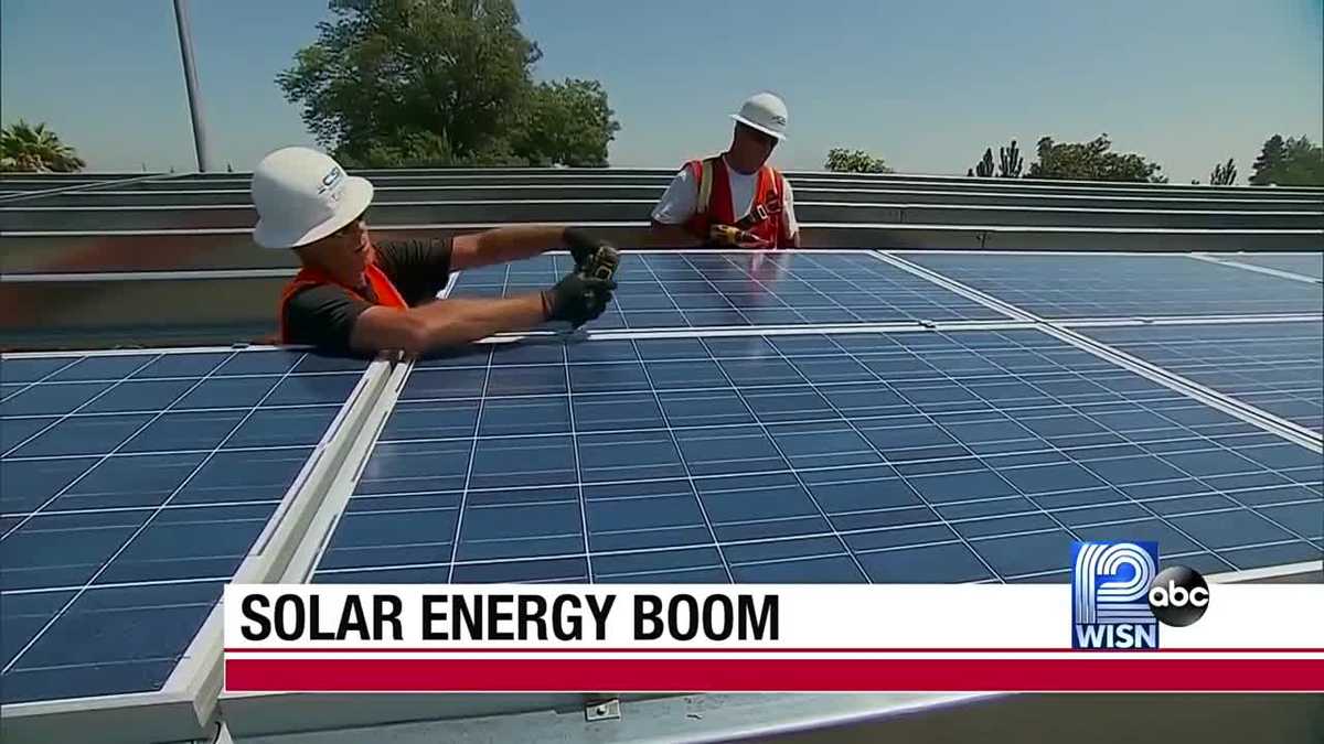 Solar energy boom