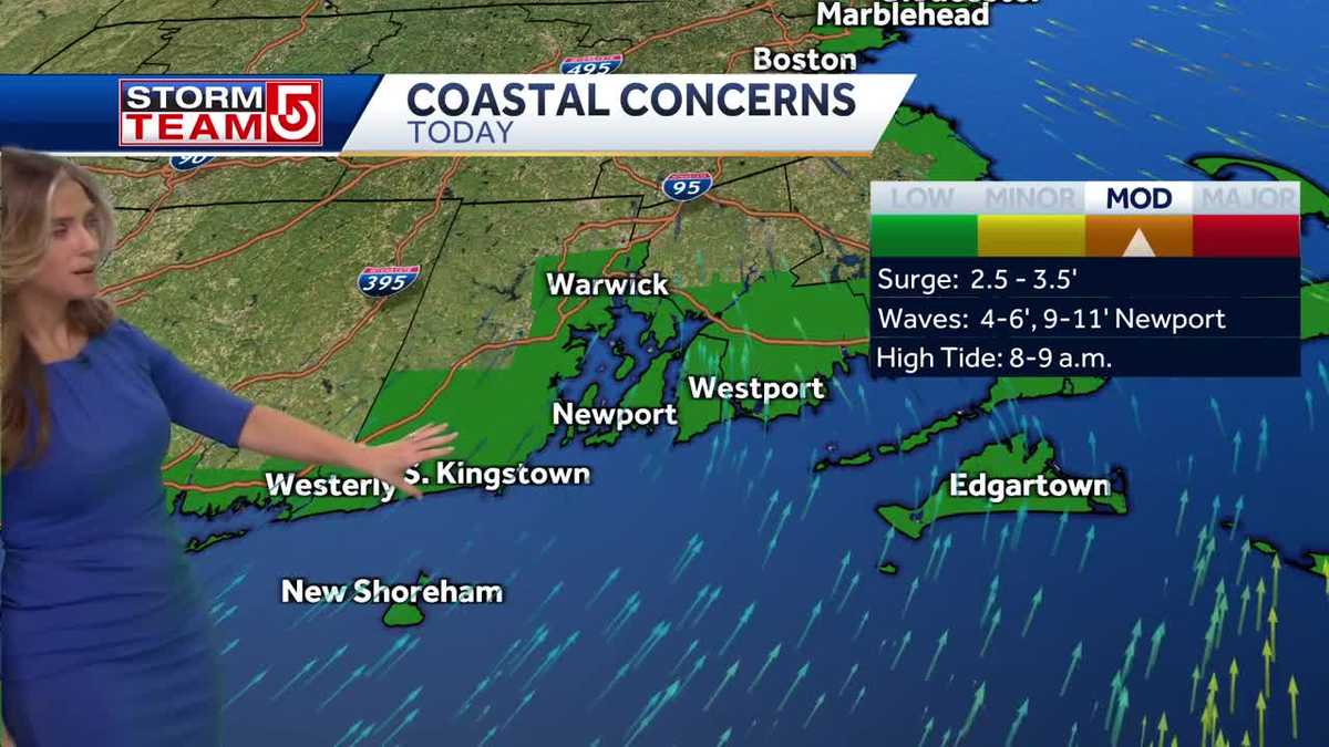Video- Morning Storm With Rain, Wind And Flooding