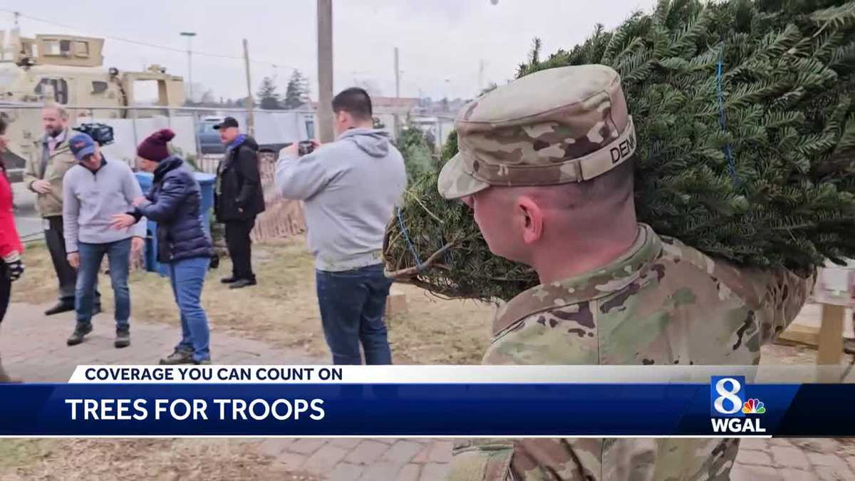 Trees for Troops weekend is underway in Pennsylvania