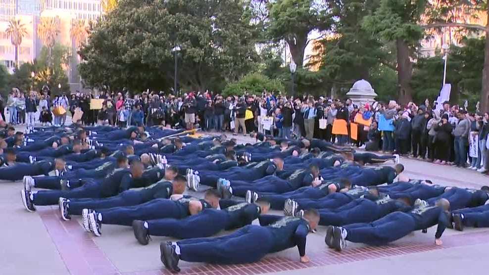 Cadet run brings soon-to-be CHP officers to the streets around Sacramento