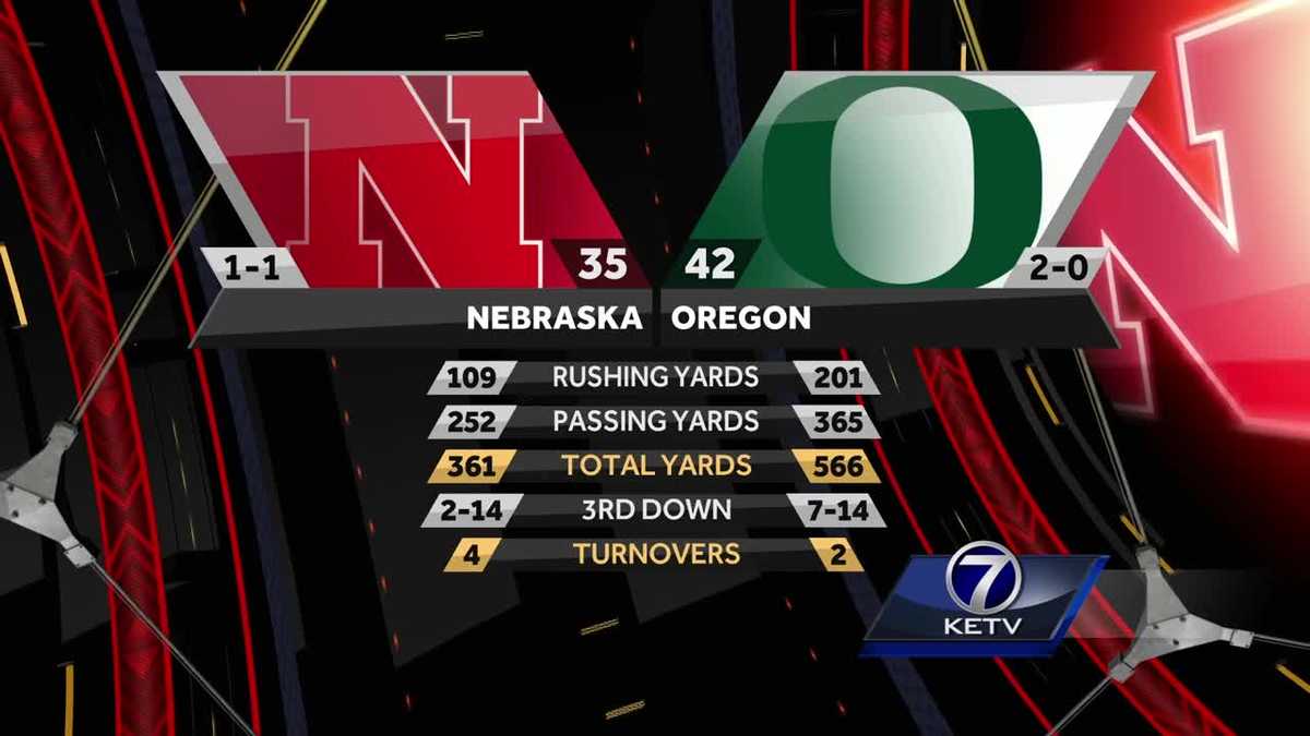 Highlights: Nebraska's comeback comes up short in loss to Oregon