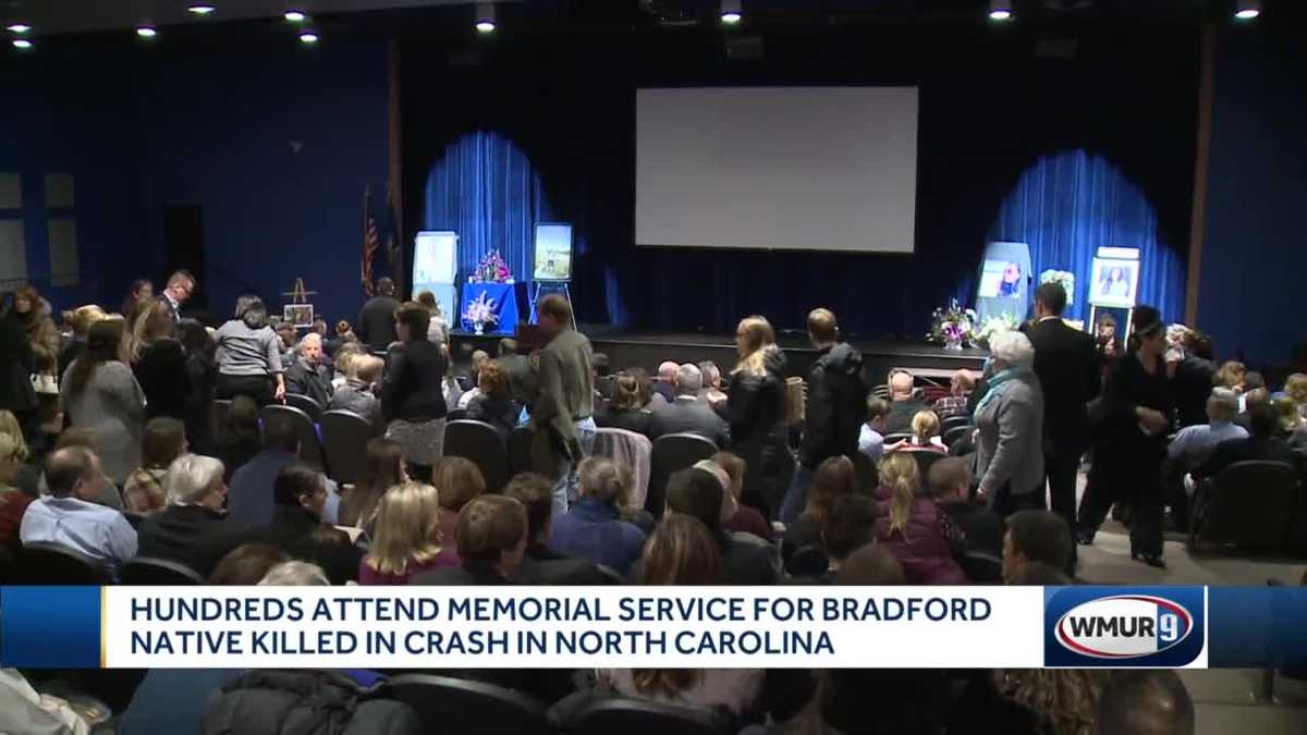 Memorial service held for NH native killed in crash in NC