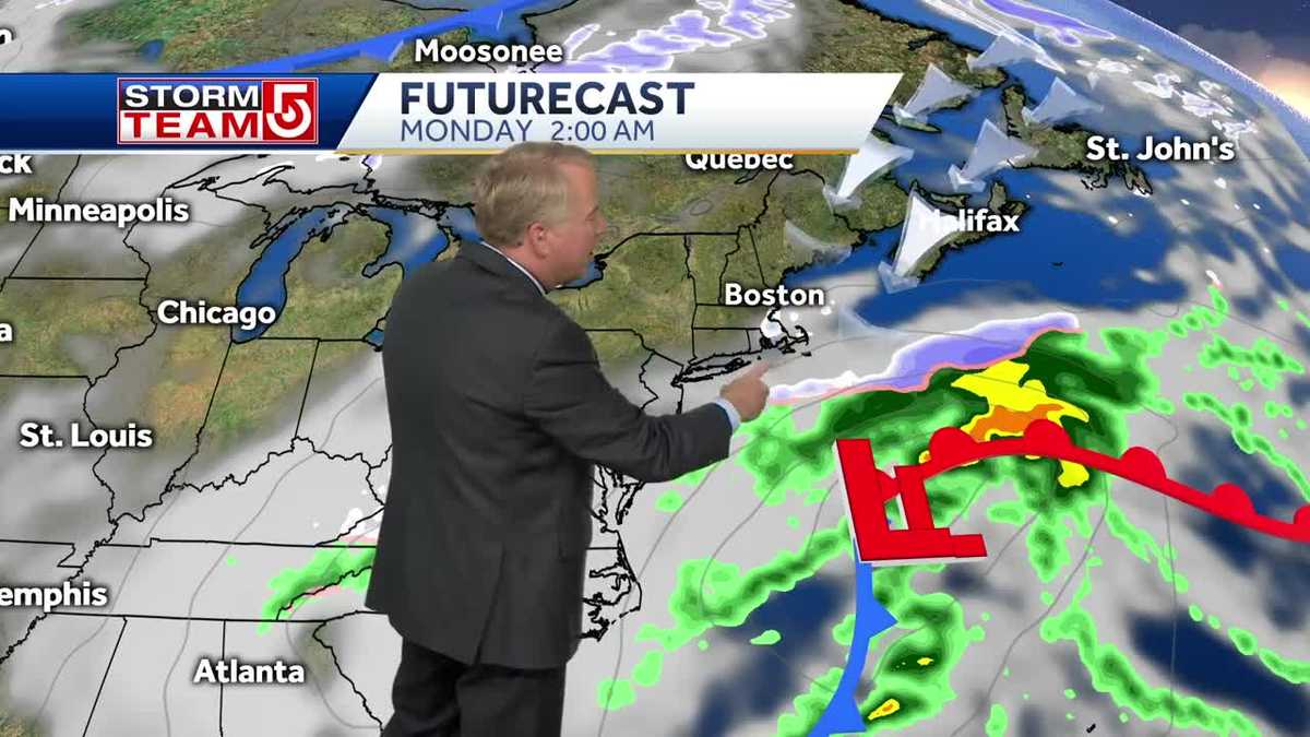Video: Ocean effect snow showers start Sunday