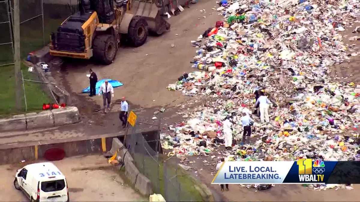 Police believe remains found at recycling center are waste